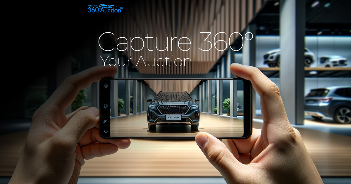 360°Auction®: A 360° photography app for the auction industry.